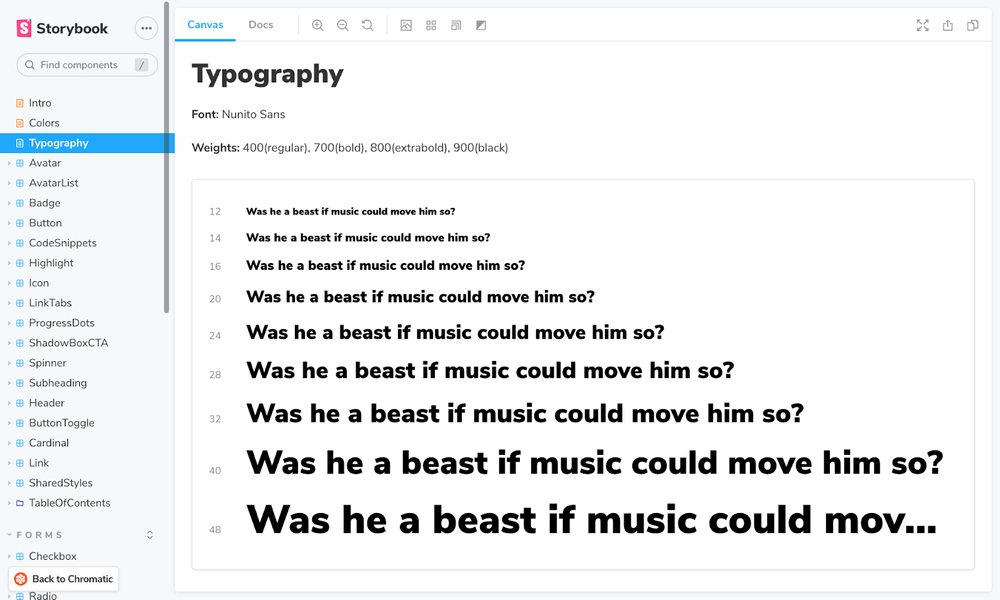 Storybook addons for CSS