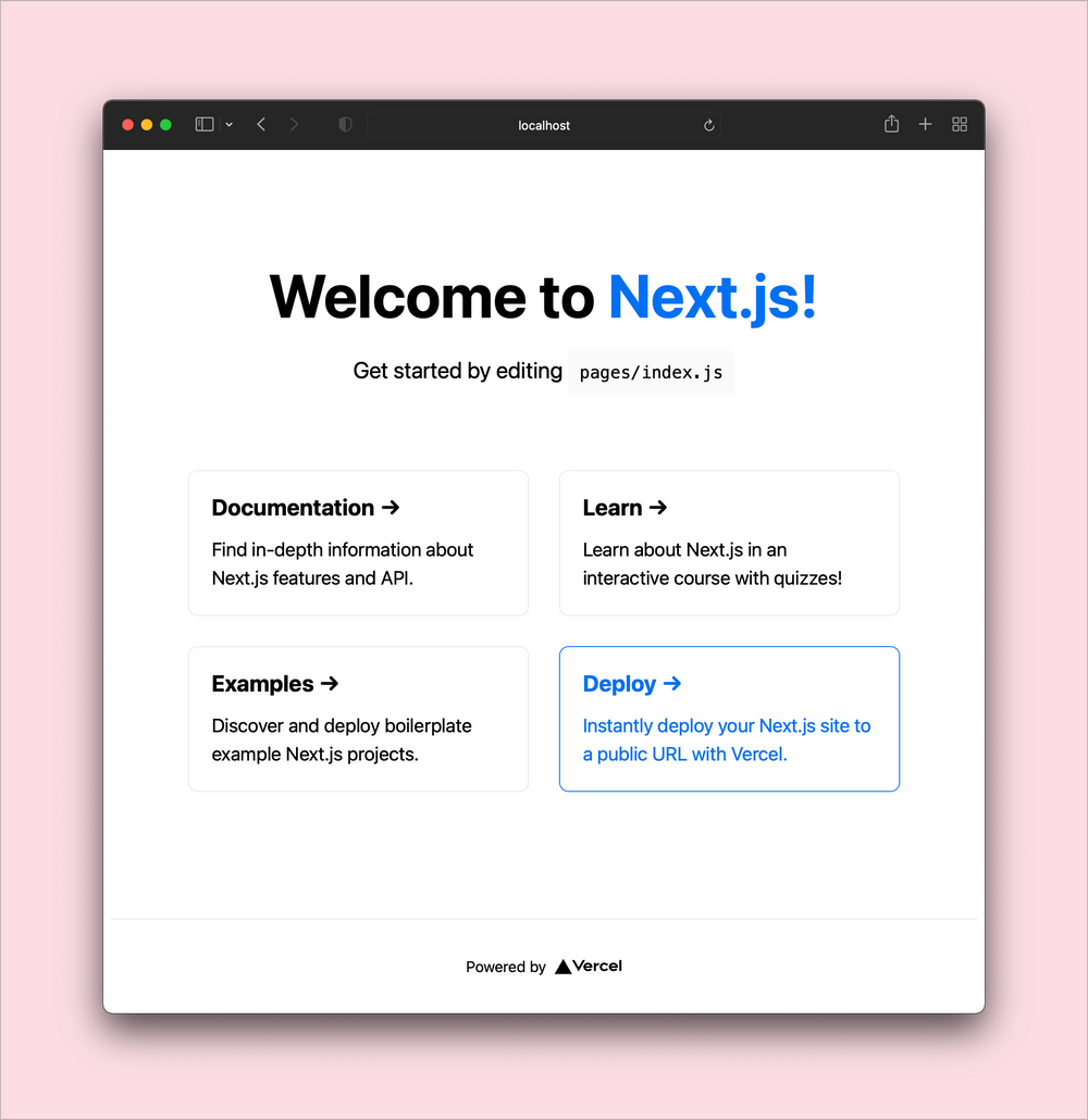 Get started with Storybook and Next.js