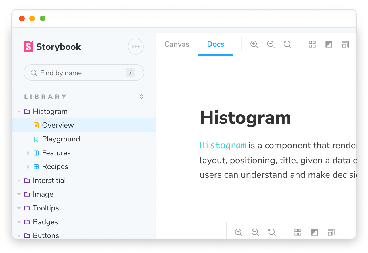 Structuring your Storybook