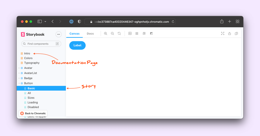 Structuring your Storybook
