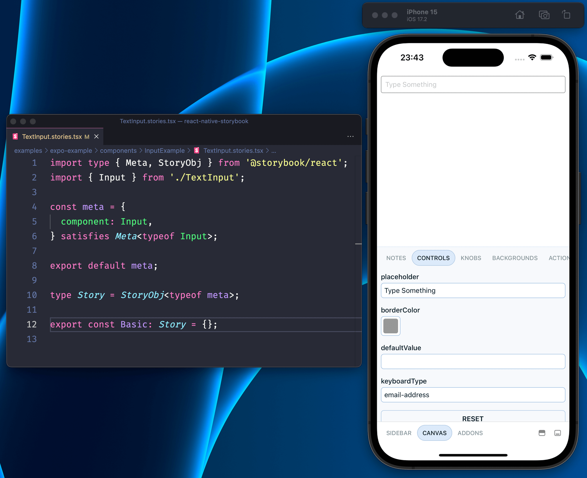 React Native Storybook 7