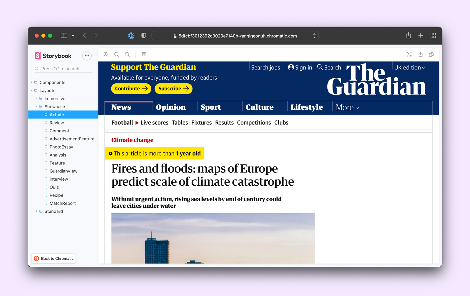 Structuring your Storybook