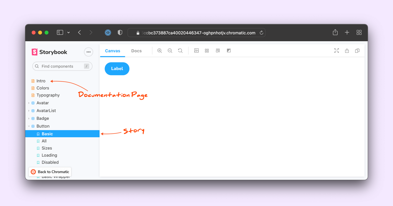 Structuring your Storybook