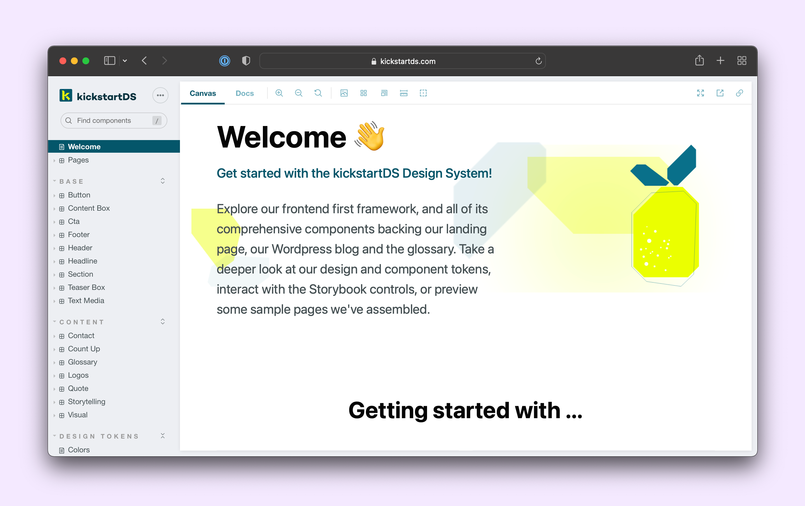 Structuring your Storybook