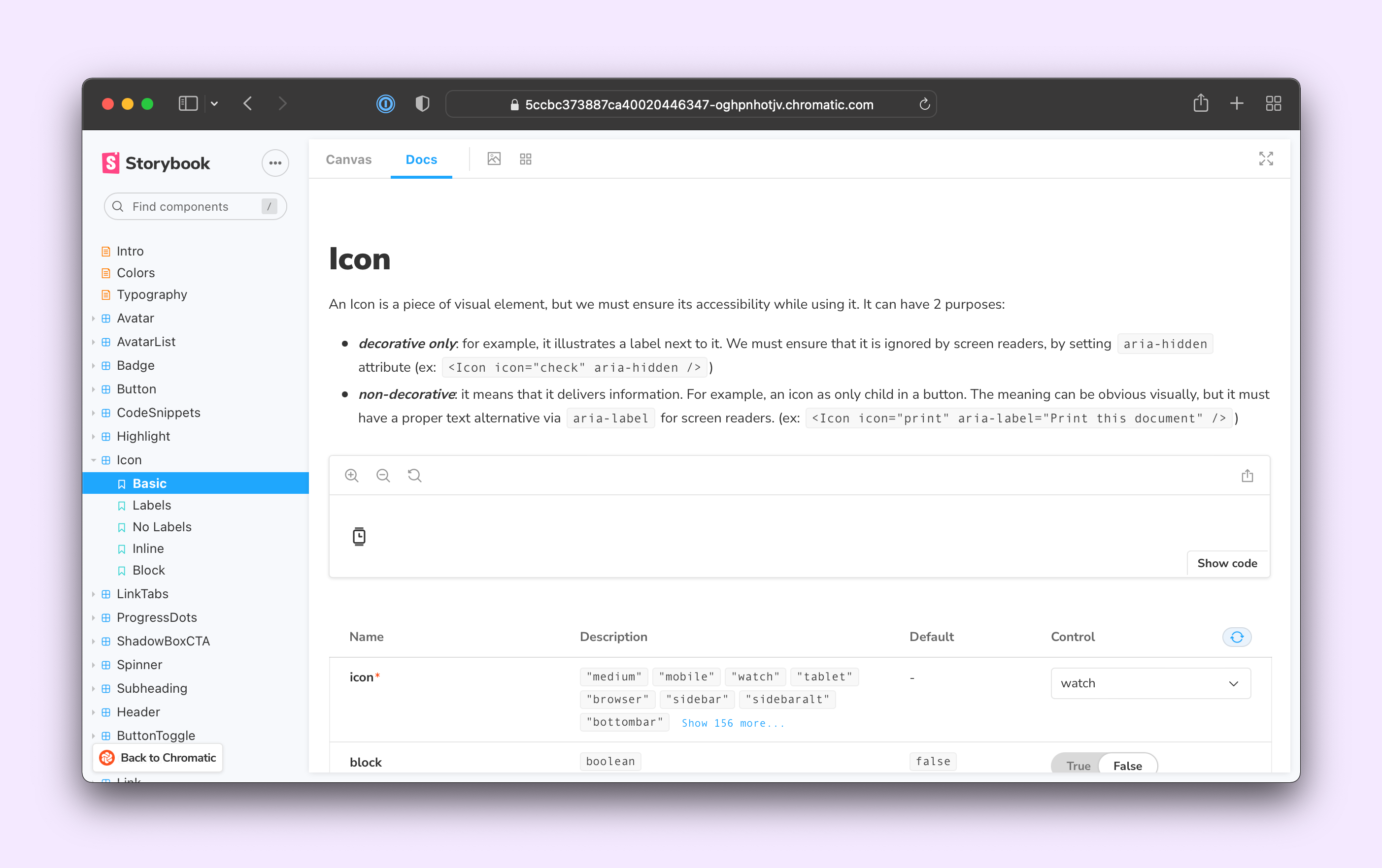 Structuring your Storybook