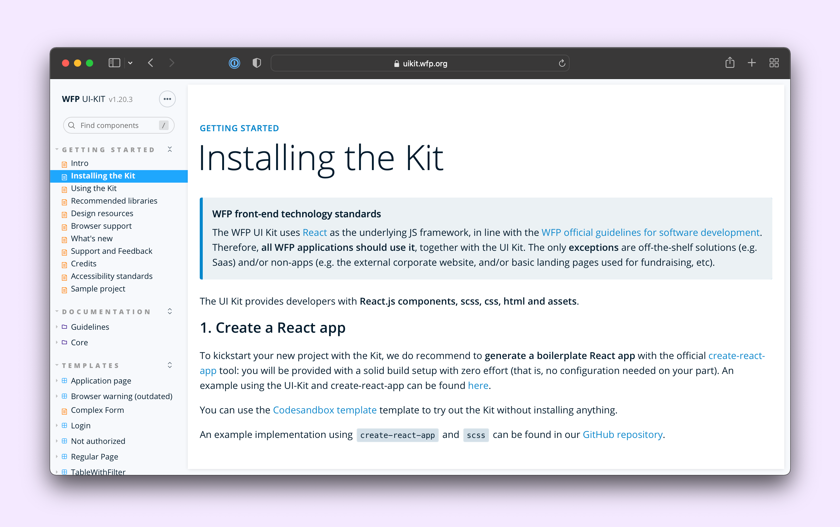 Structuring your Storybook